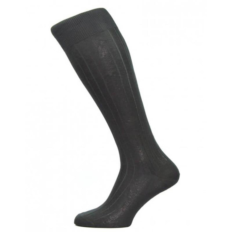 Over The Calf Socks For Men Silky Toes Men's Modal Knee High Socks 2-4 ...